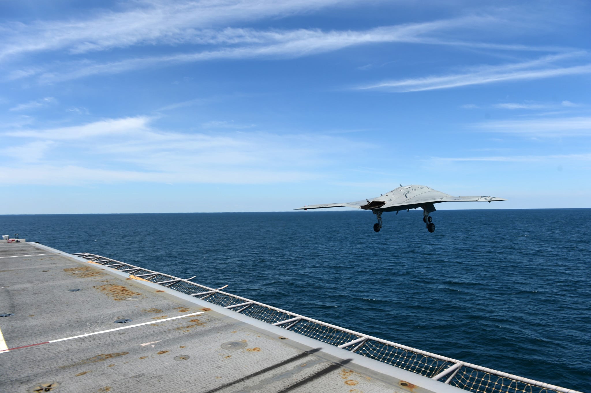 Aviation History: Navy UAV Launched From Carrier - Defense Daily