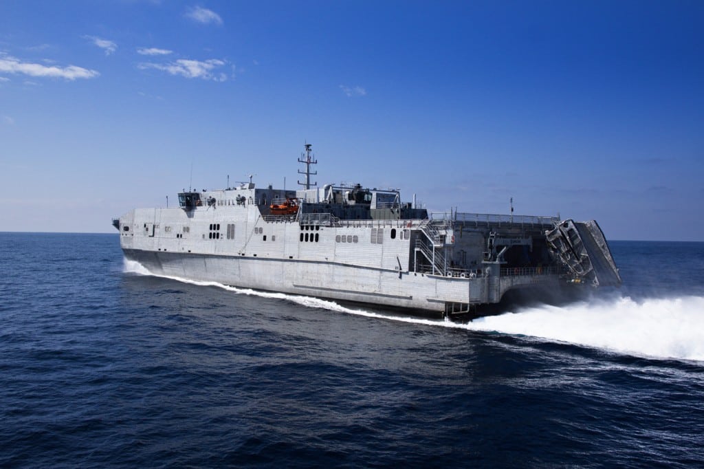 USNS Trenton (JHSV 5) Completes Acceptance Trials - Defense Daily