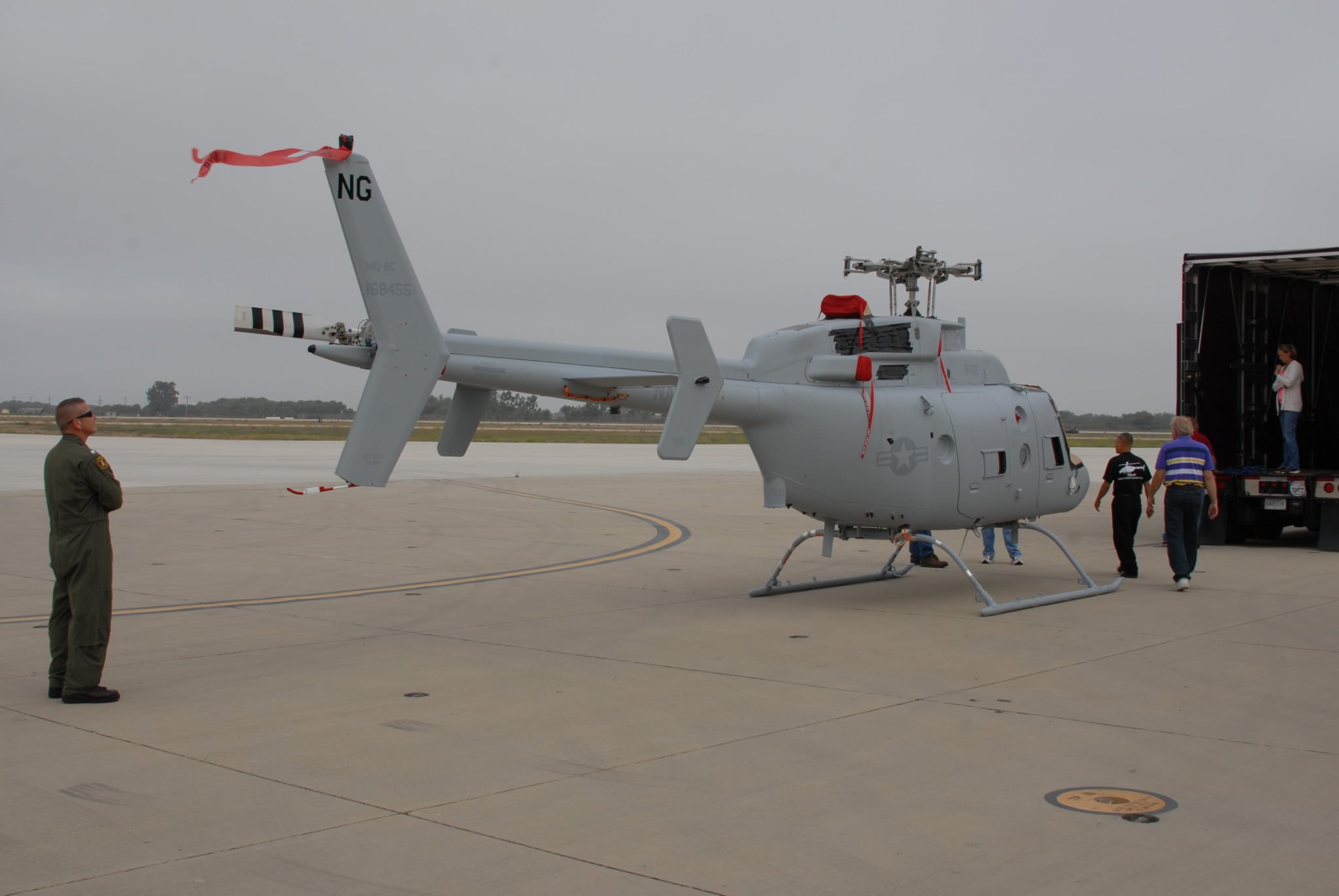 Navy Receives Newest Fire Scout Unmanned Helicopter - Defense Daily