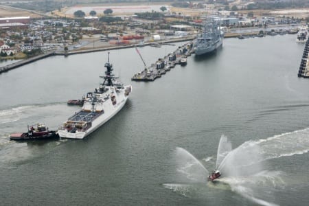 Coast Guard Cutter Hamilton Arrives In Charleston - Defense Daily