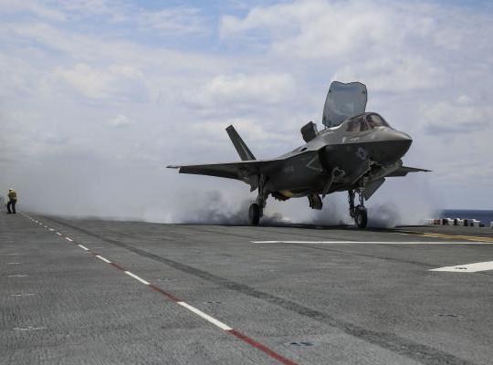 F-35B Lift Fan Performed 'Nearly Flawlessly' In Operational Test At Sea ...