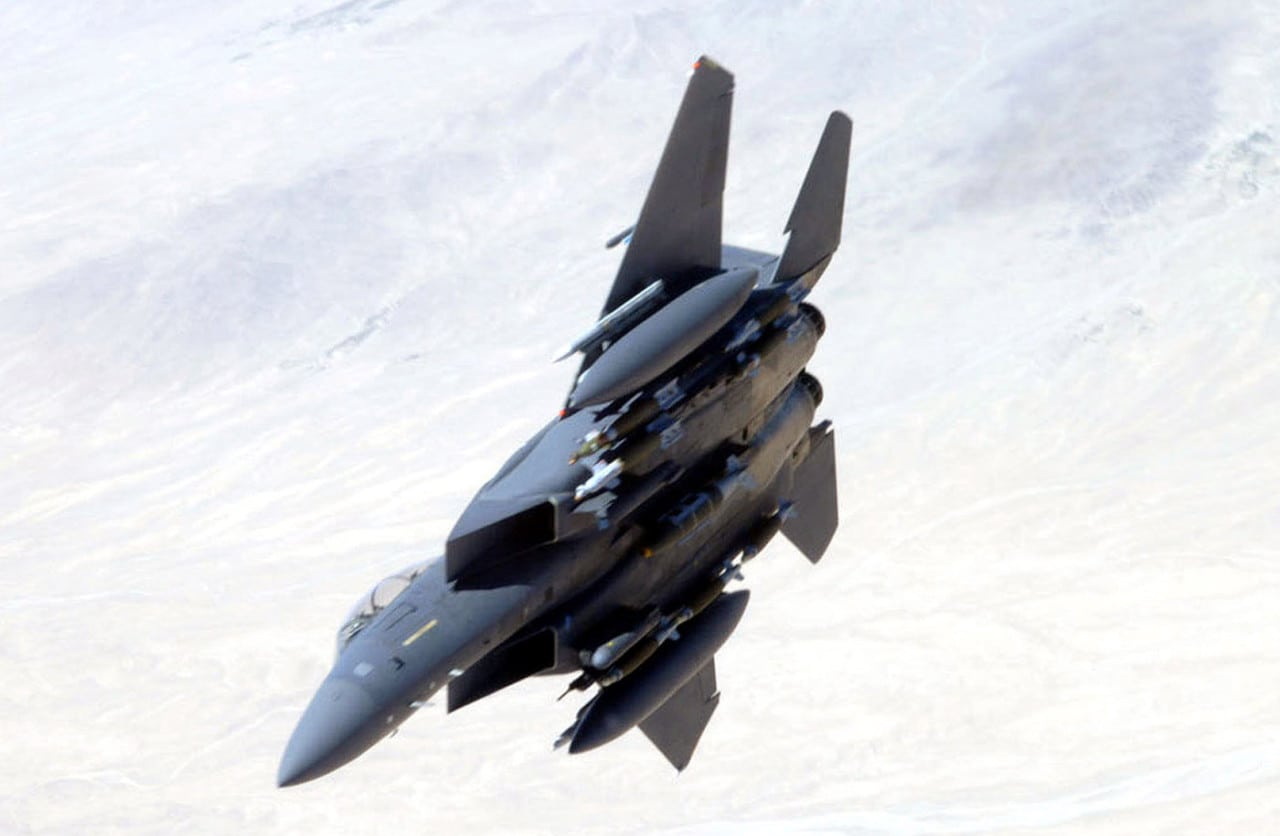 U.S. F-15Es Arrive In Turkey, Adding Air-To-Ground Strike Muscle To ...