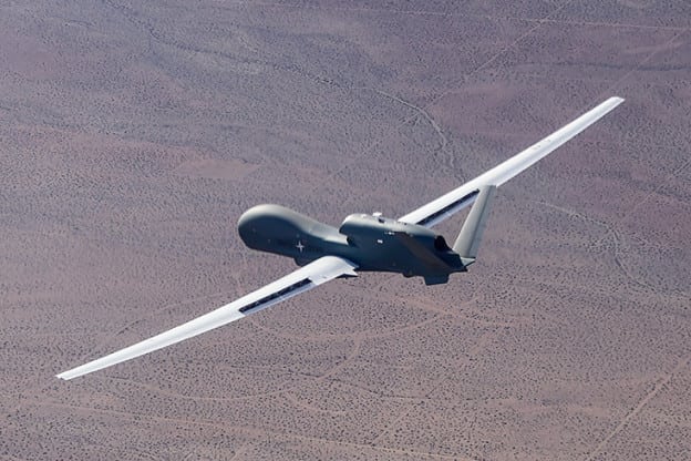 NATO Shows Off Global Hawk Surveillance Drone At Warsaw Summit ...