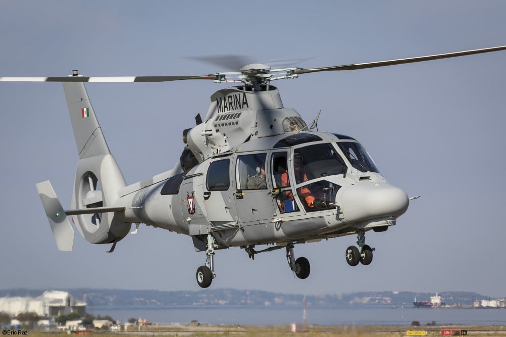 Airbus Delivers First Of Ten AS565 MBe Panther Helicopters To Mexican ...