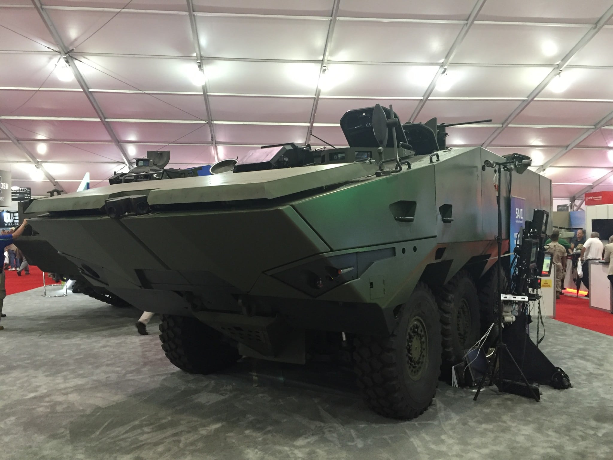 SAIC To Begin Integration Work On First Amphibious Combat Vehicle In ...