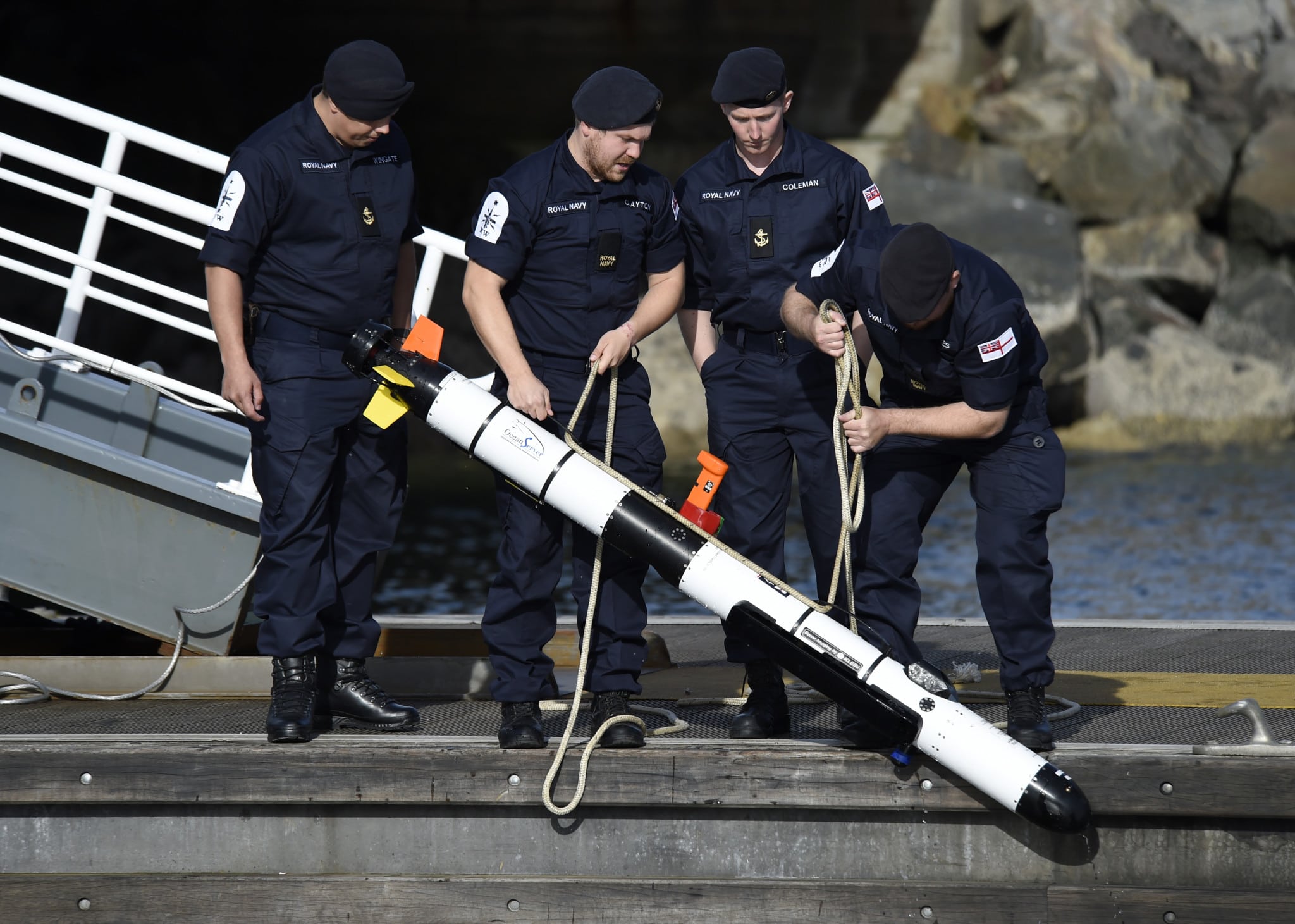 Unmanned Sea And Air Vehicles Collaborate in International Exercise ...