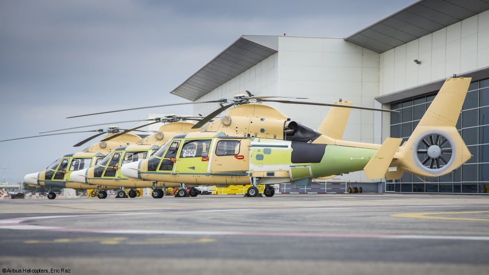 Airbus Delivers First Three Of 11 AS565 MBe Panther Helicopters To ...