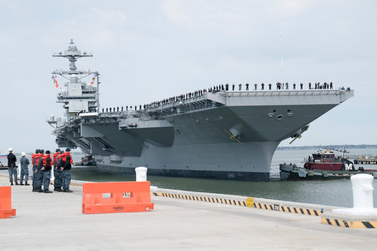 Navy’s First Ford Carrier Finishes First Sea Trials - Defense Daily