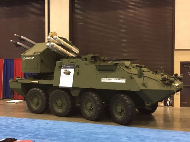 GD Marries Stryker And Avenger For Mobile Short-Range Air Defense ...