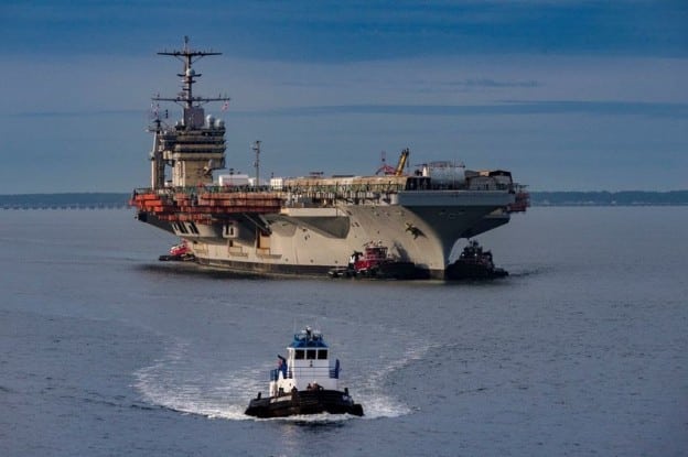 HII Finalizes CVN-73 Midlife Refueling and Overhaul Contract, Work ...