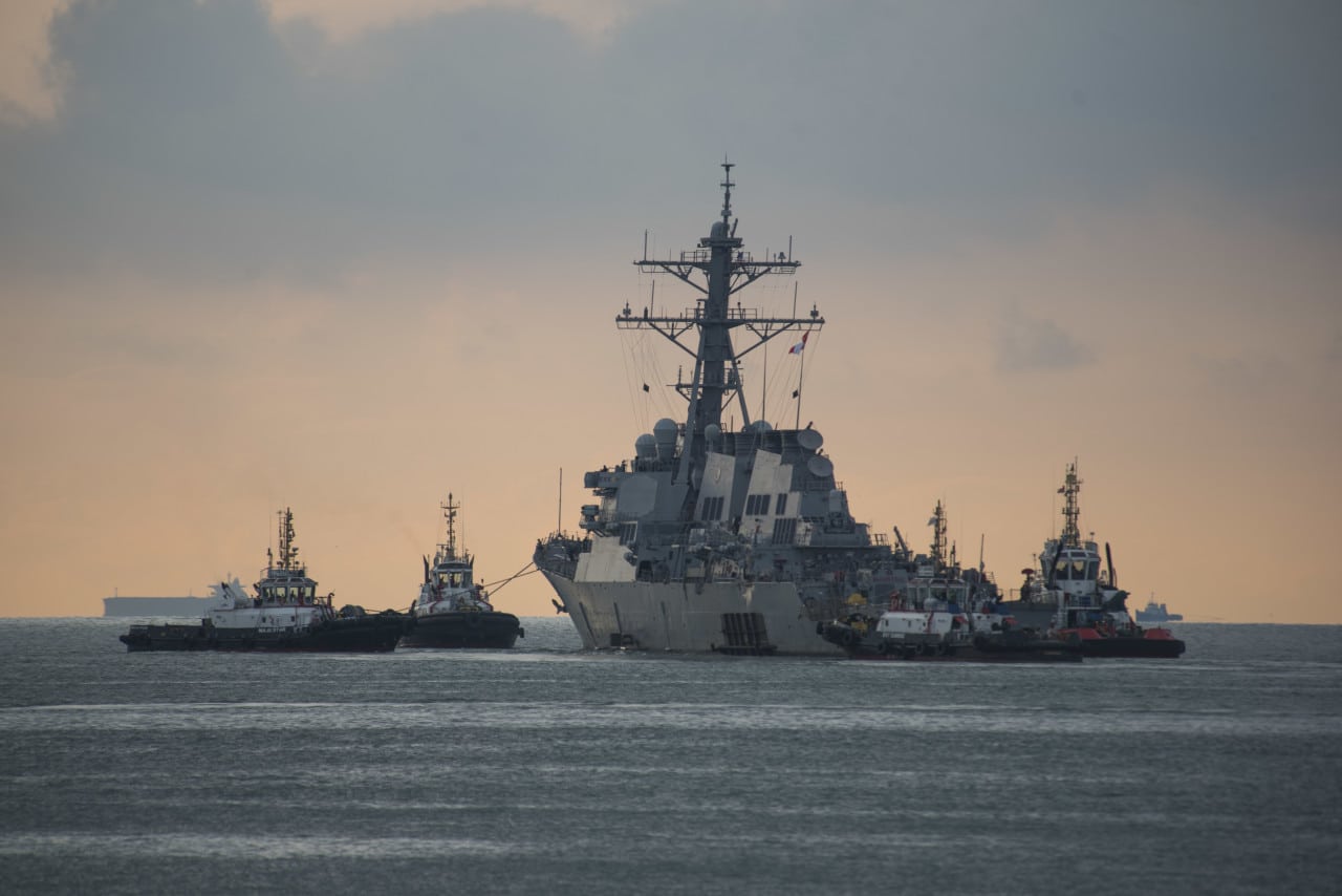 USS McCain On The Way To Japan - Defense Daily