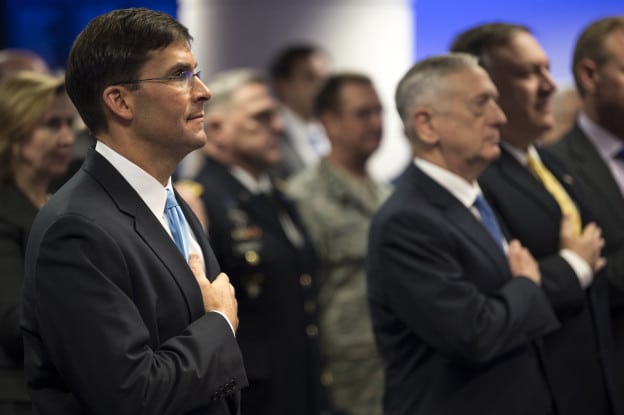 Mark Esper Becomes First Permanent Secretary of Defense of 2019 ...