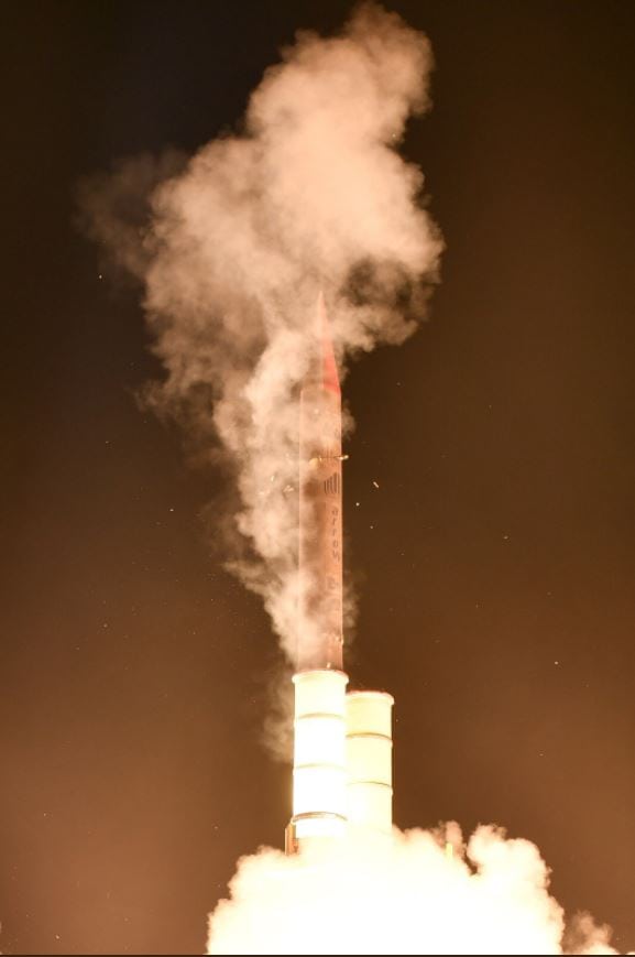 U.S. and Israel Complete Flight Test Of Arrow-3 Missile Defense System ...