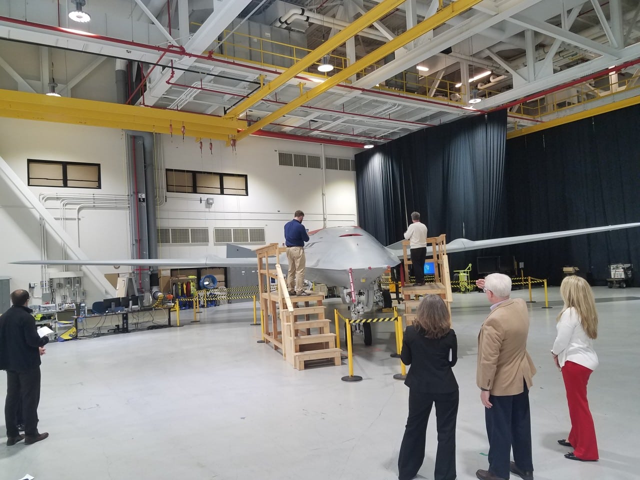 Boeing Shows Off MQ-25 Offering, Uses Global Hawk Engine - Defense Daily