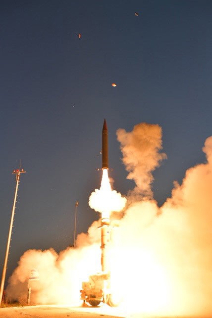Israel And U.S. Complete Test Intercept Of Arrow-3 Missile Defense ...