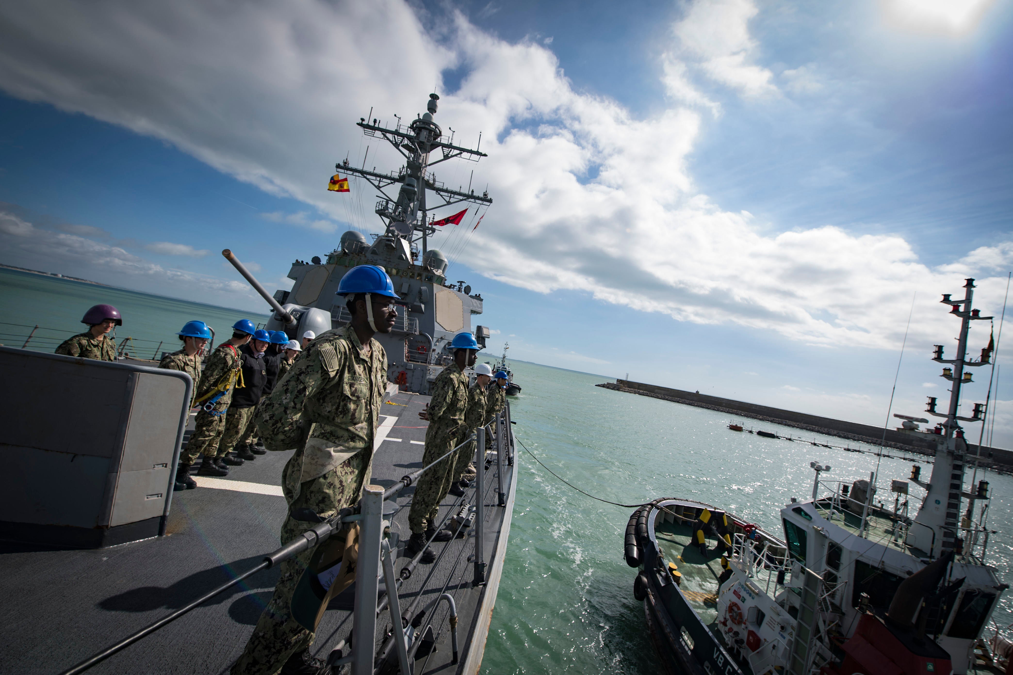 Navy Cycling Four New Missile Defense Destroyers To Spain - Defense Daily