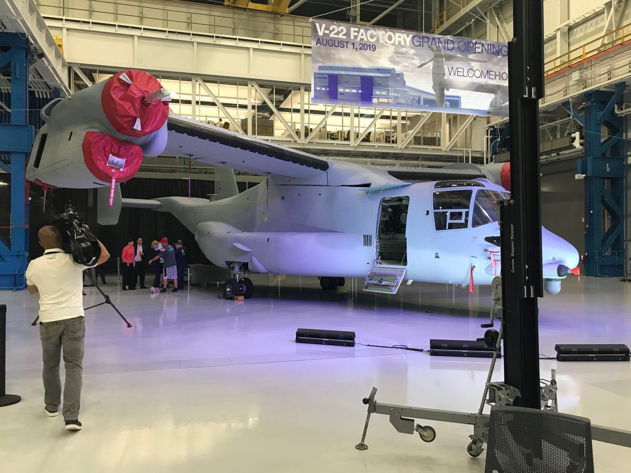 Boeing Opens New $115 Million V-22 Osprey Production Facility - Defense ...