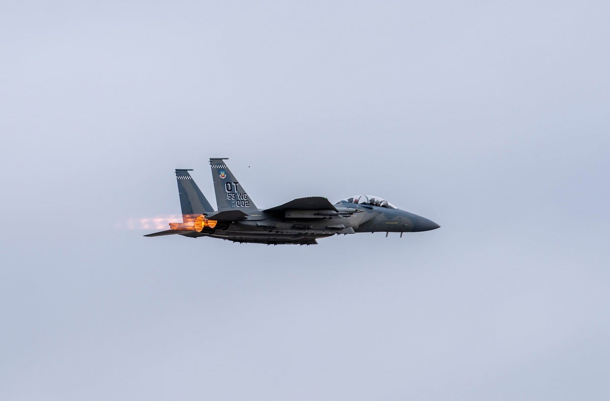 Roll-Out of F-15EX Followed by Participation in Northern Edge Exercise ...