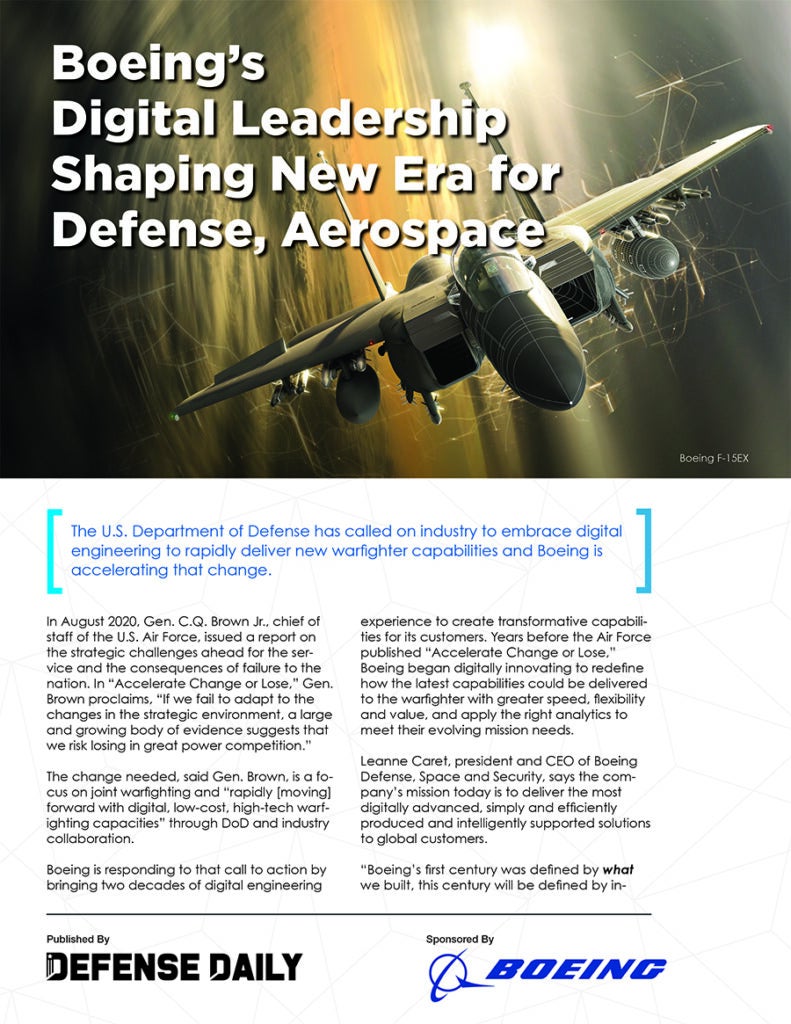 Boeing's Digital Leadership Shaping New Era for Defense, Aerospace ...