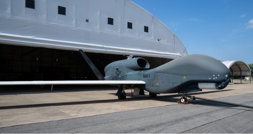BAMS-D Global Hawk Ends 13-Year Navy Deployment - Defense Daily