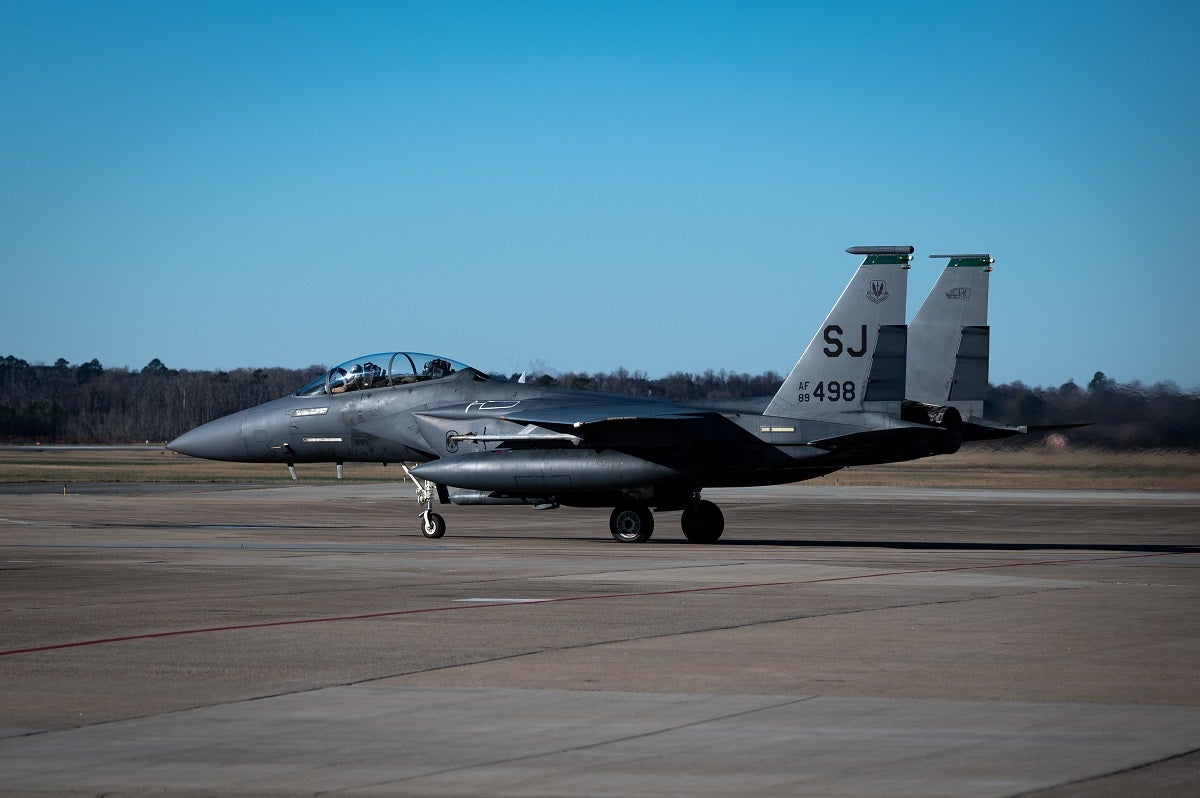 Boeing Begins EPAWSS Upgrades For U.S. Air Force F-15E Strike Eagles ...