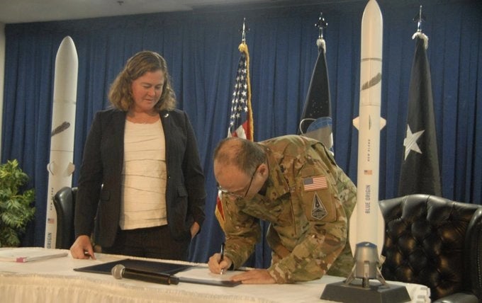 U.S. Space Force Signs CRADA With Blue Origin to Restart Certification ...