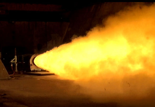 Aerojet Rocketdyne Successfully Static Fires Zeus 1 Rocket For Kratos ... Aerojet Rocketdyne Successfully Static Fires Zeus 1 Rocket For Kratos ...
