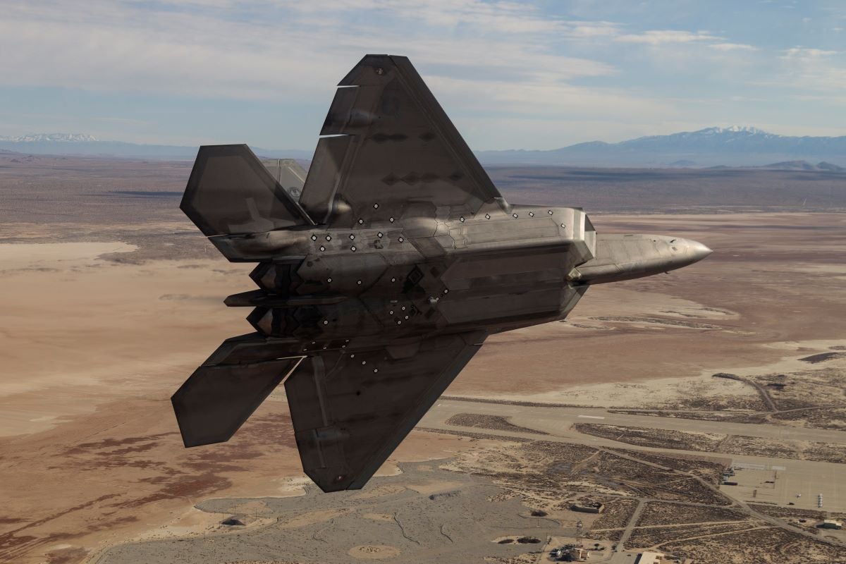Air Dominance Combined Test Force Succeeds F-22 CTF at Edwards AFB ...