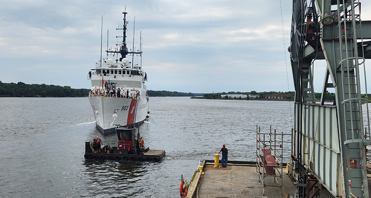 Coast Guard Completes Work On Second Medium-Endurance Cutter Life ...