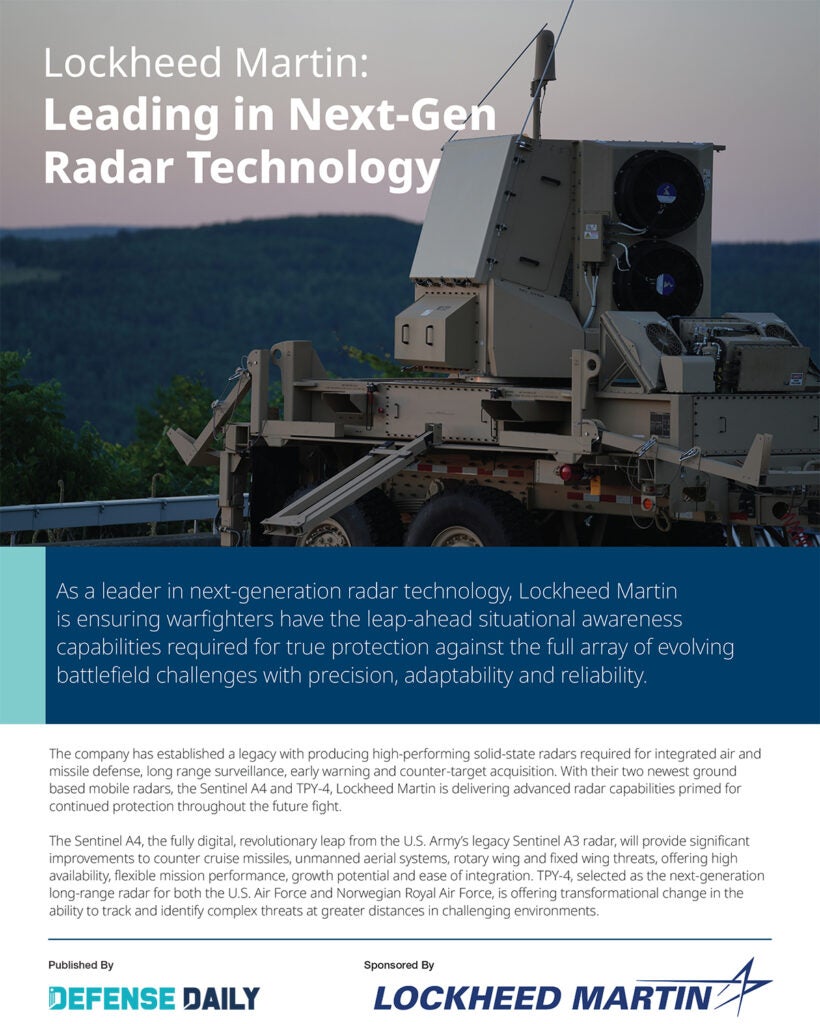 Lockheed Martin: Leading in Next-Gen Radar Technology - Defense Daily