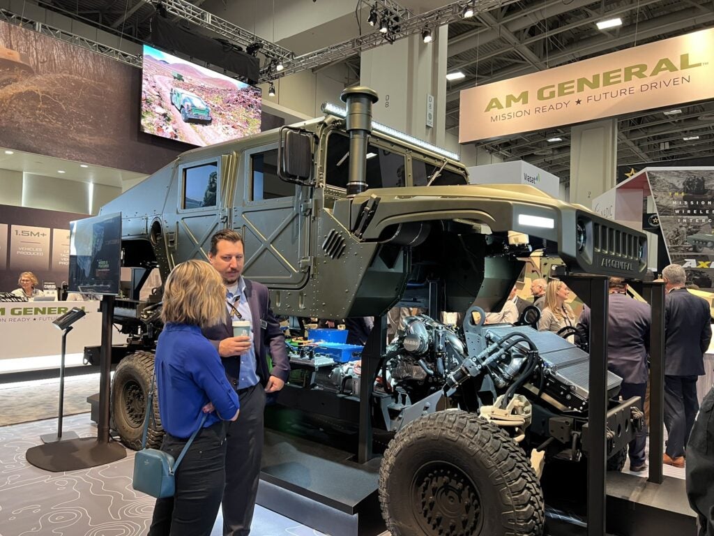 AM General Unveils Hybrid-Electric Humvee Concept - Defense Daily