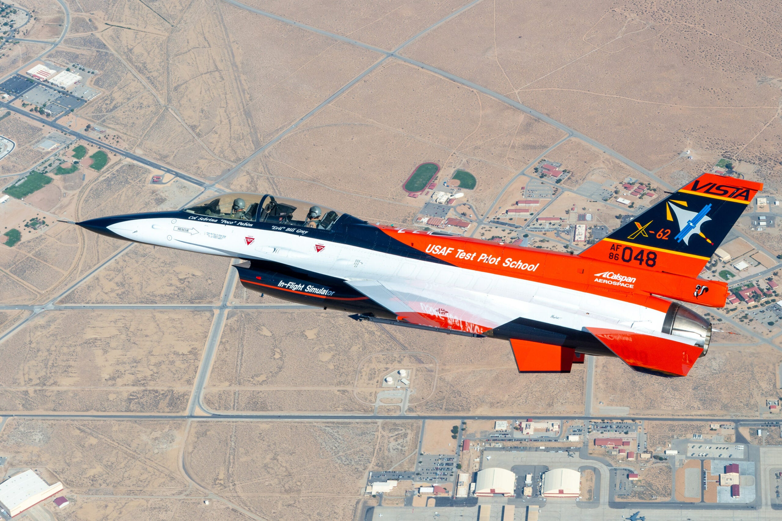 Kendall Will Fly In VISTA X-62 AI-Piloted Aircraft - Defense Daily