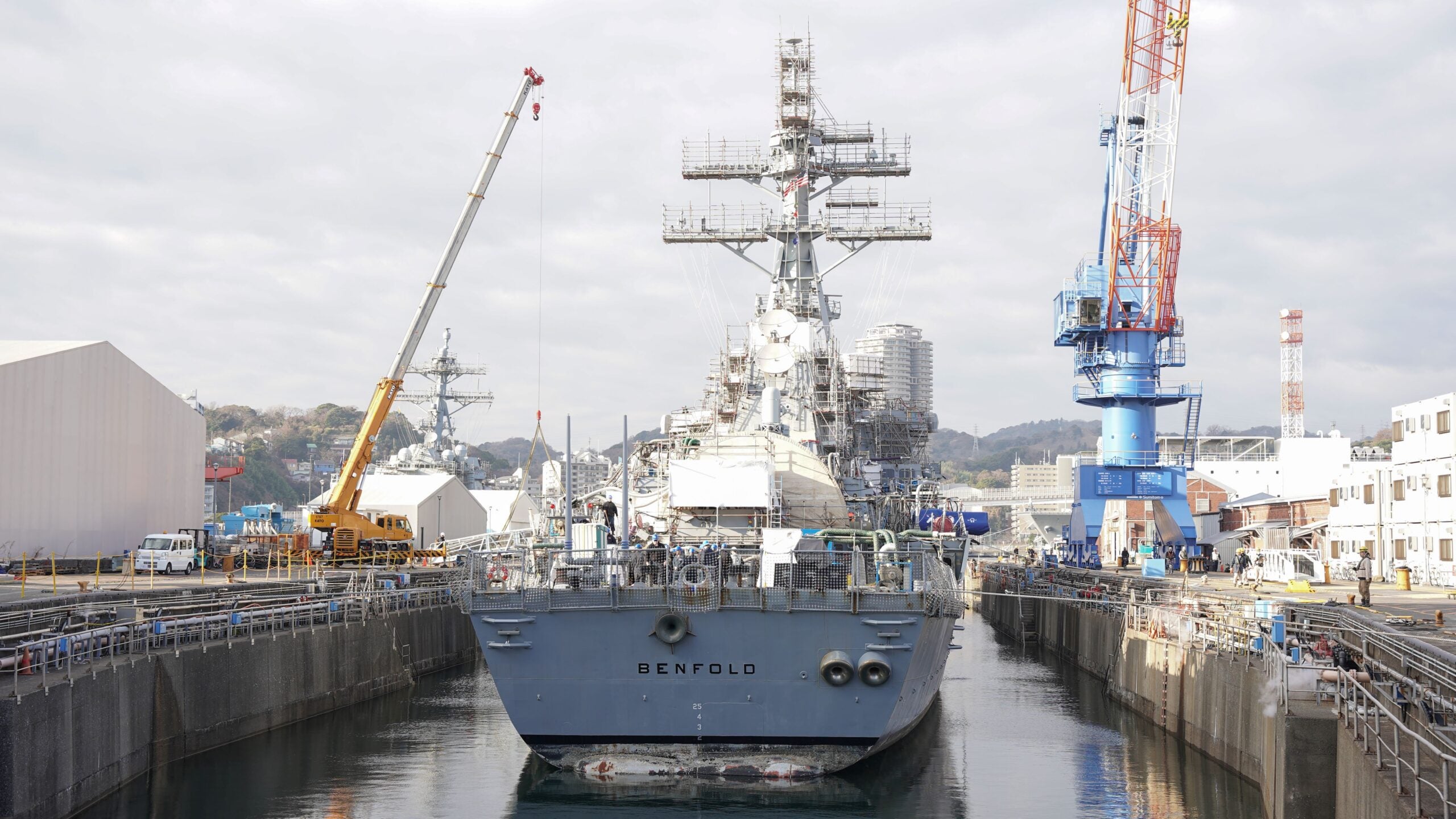 Navy Relieves Top Two Officers Of Japan Naval Repair and Maintenance ...