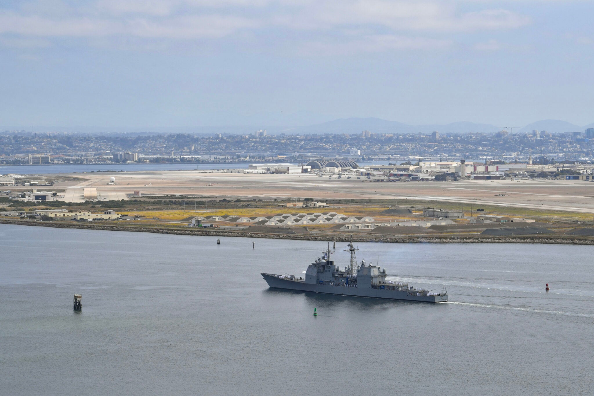 CG-71 Returns To San Diego After Vigor Modernization - Defense Daily