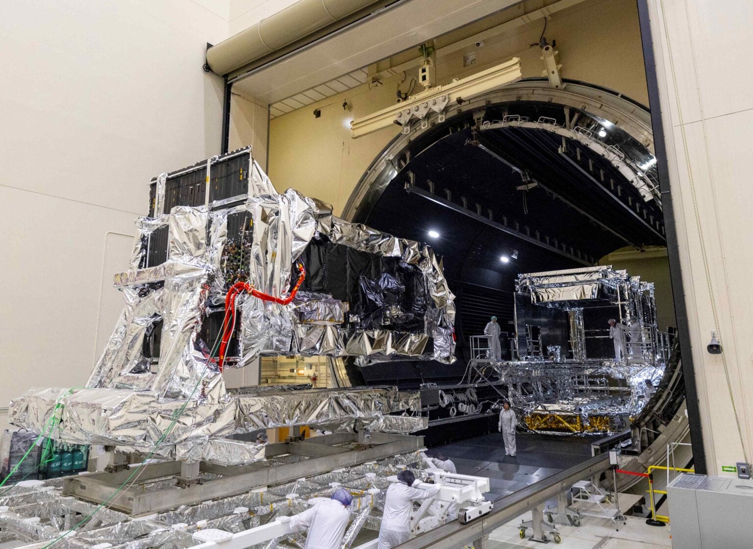 First Next-Gen OPIR GEO Satellite Finishes Environmental Testing ...