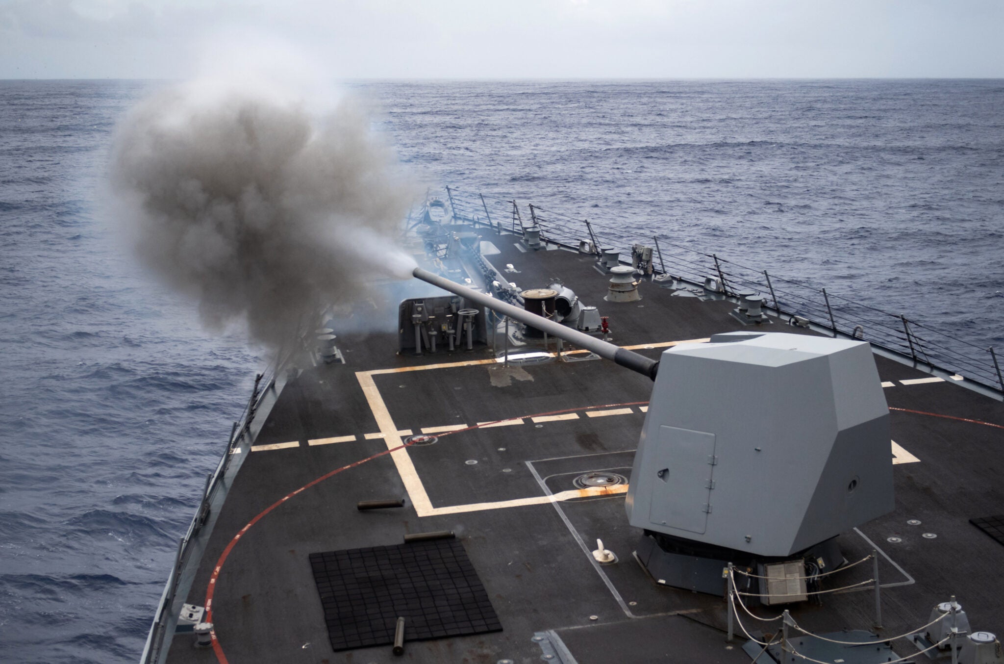 Navy Investing In Guns, Pushing For Counter-UAS Mission With HVPs ...